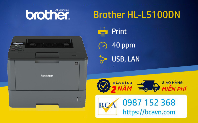 BCA Phân Phối Máy In Brother HL-L5100DN Tại Tỉnh Nam Định BCA VIỆT NAM ...