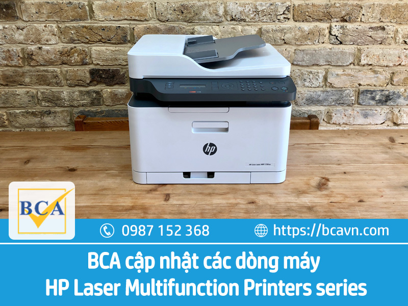 BCA Cập Nhật Các Dòng Máy HP Laser Multifunction Printers Series BCA ...